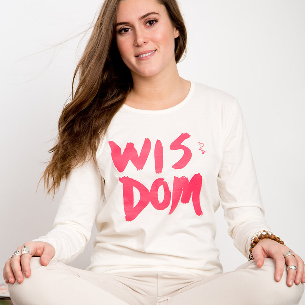 Wisdom Women's Organic Cotton Infinity T-shirt | Lovbird Design ...